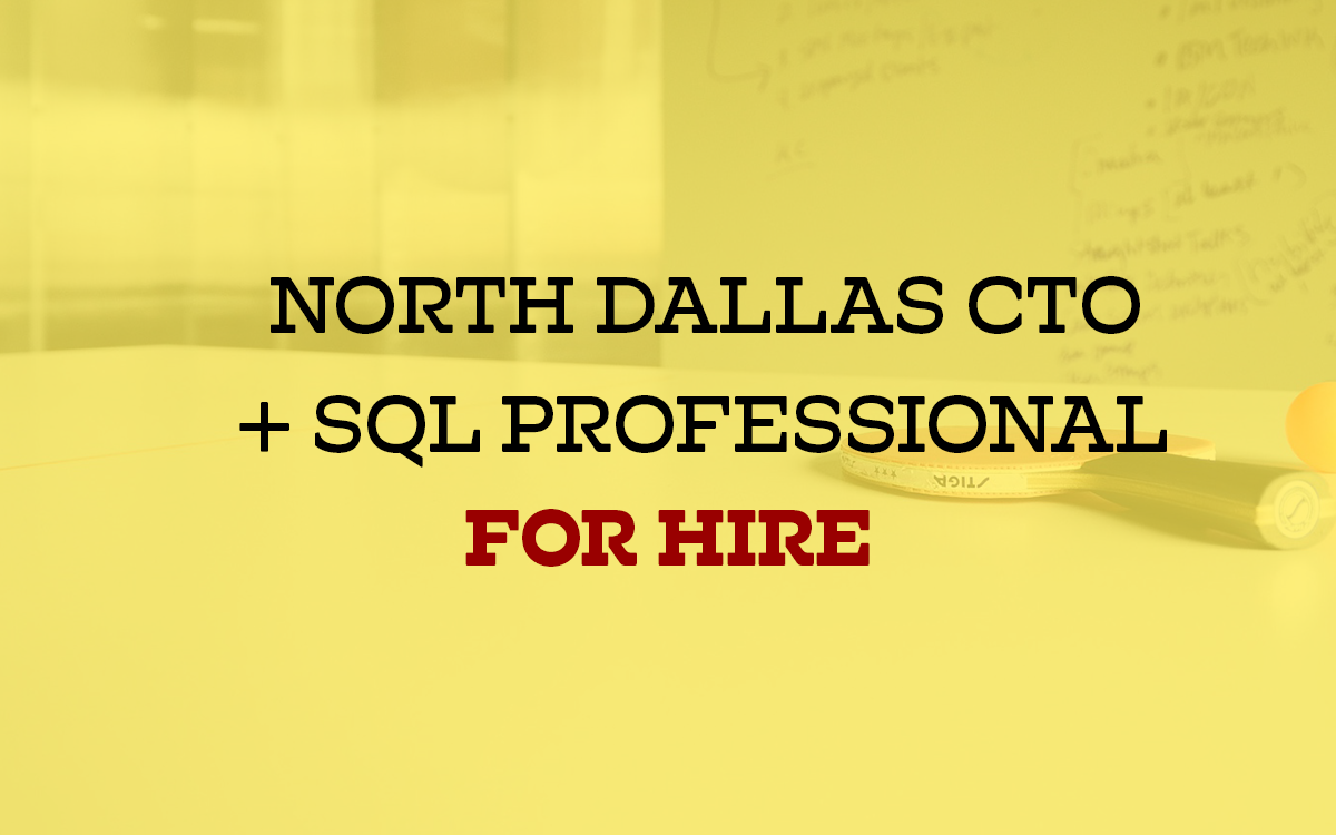 Scott Jackson - Hands-On Data Leader, SQL Server - DFW TX Scott Jackson - Hands-On Data Leader, SQL Server - DFW TX